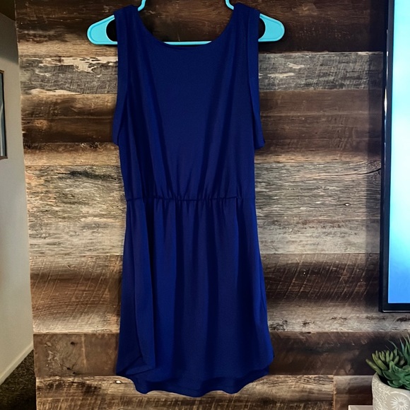 Divided | Dresses | Low Back Blue Dress | Poshmark